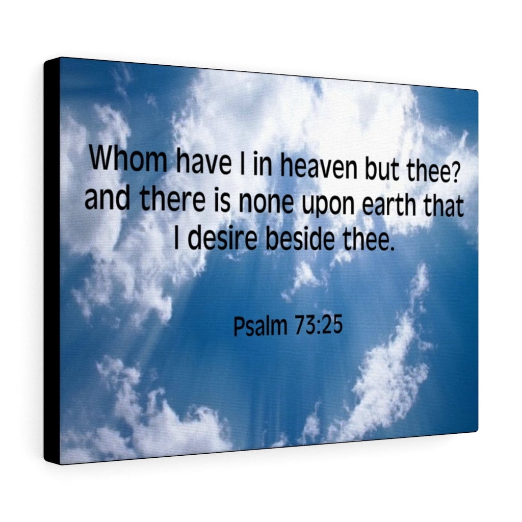 Scripture Walls Psalm 73:25 Whom Have I Bible Verse Canvas Christian ...
