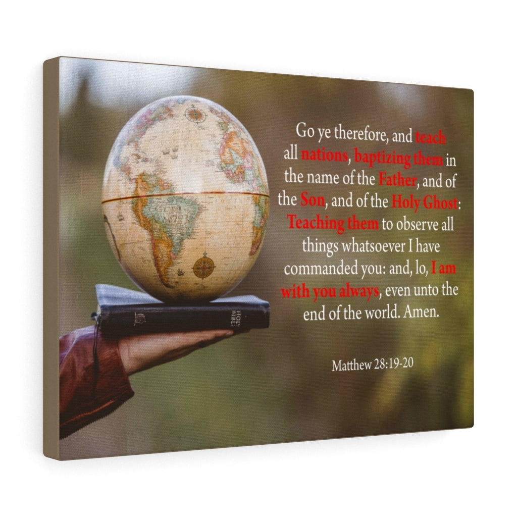 Scripture Walls Whosoever Denieth the Son Matthew 28:19-20 Christian ...