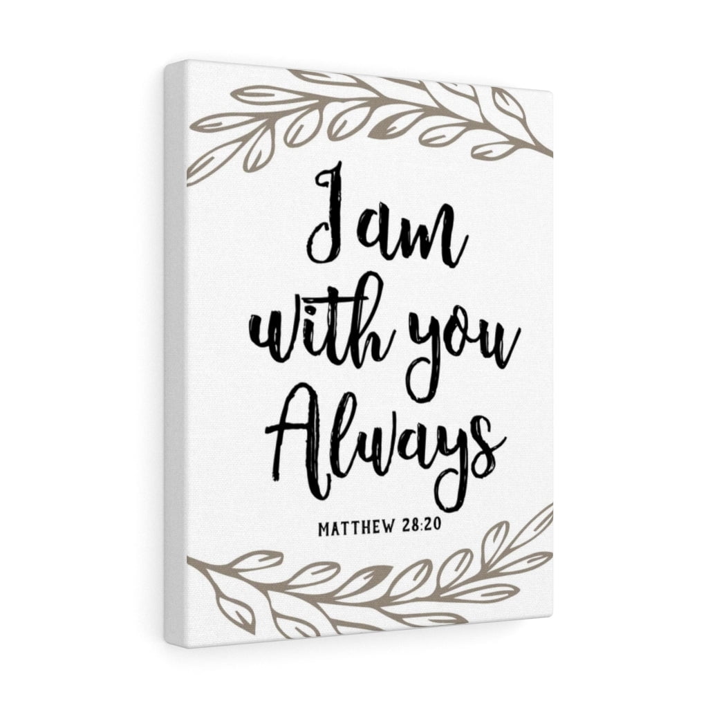 Scripture Walls With You Always Brown Branch Matthew 28:20 Bible Verse ...