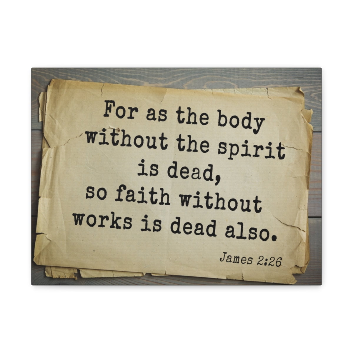 Scripture Walls Without The Spirit Is Dead James 2:26 Bible Verse ...