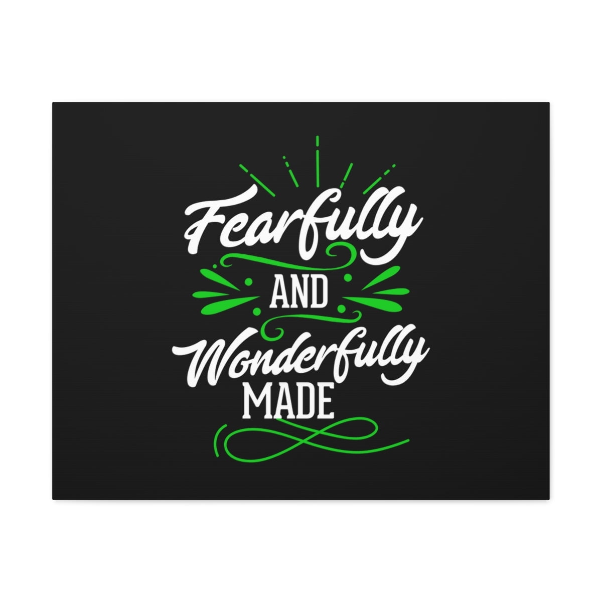 Scripture Walls Psalm 139:14 Wonderfully Made Bible Verse Canvas ...