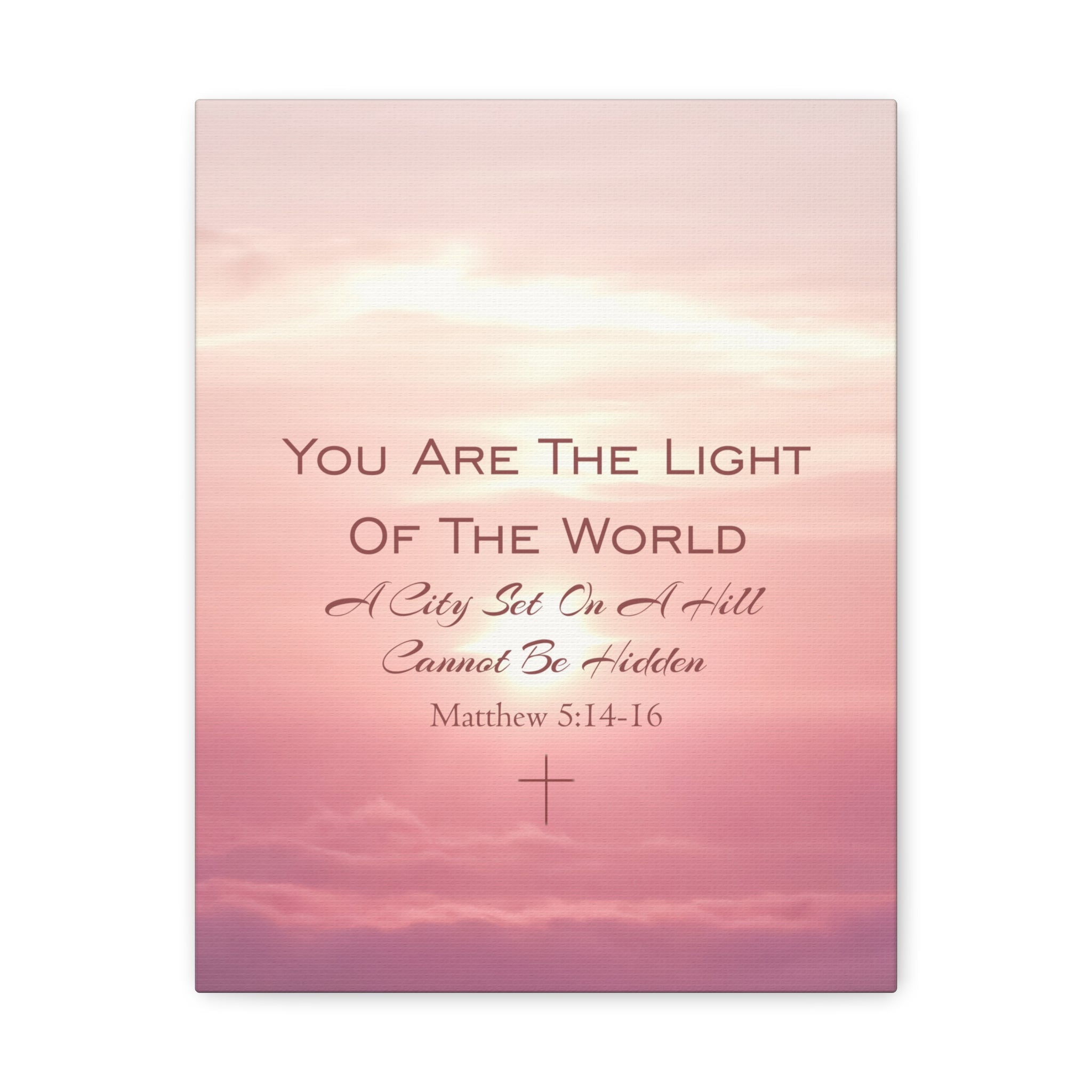 Scripture Walls You Are The Light Matthew 5:14-16 Christian Wall Art ...