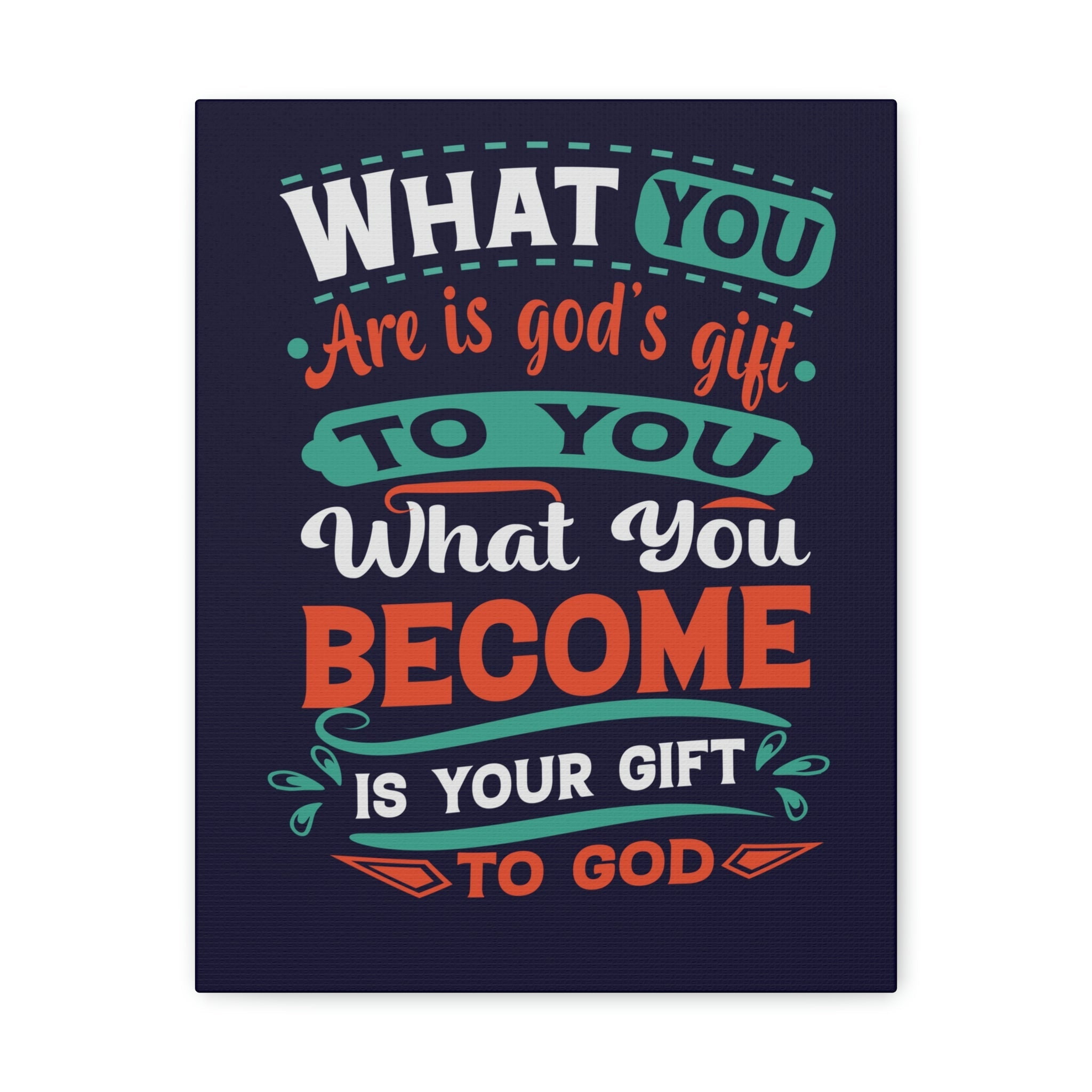 Scripture Walls Your To God 1 Peter 4:10 Blue Christian Wall Art Bible ...