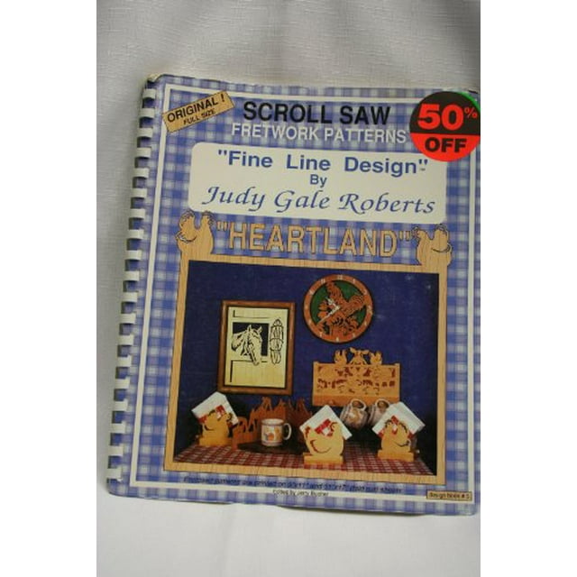 Pre-Owned Scroll Saw Fretwork Patterns Fine Line Design (Hardcover ...