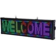 KFFKFF LED Open Sign, Configurable LED Display Bright Sign Flashing ...