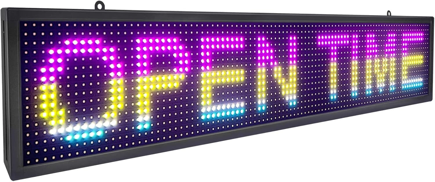 Scrolling LED Sign Programmable LED Sign Advertising Sign Digital Signs ...