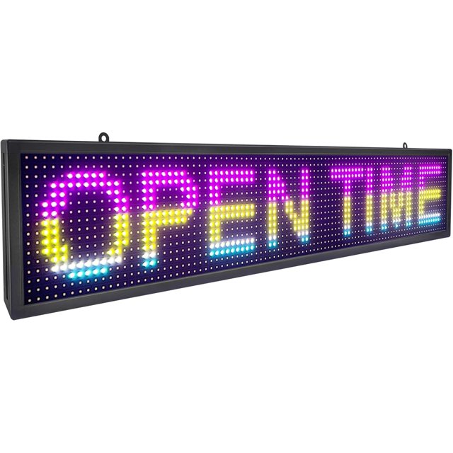 Scrolling LED Sign Programmable LED Sign Advertising Sign Digital Signs ...