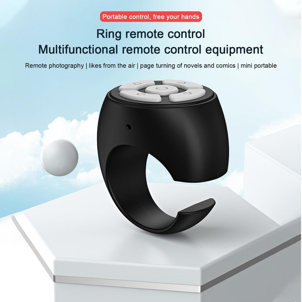 Scrolling Ring Ring Finger Remote Control for Video Recording Matte ...