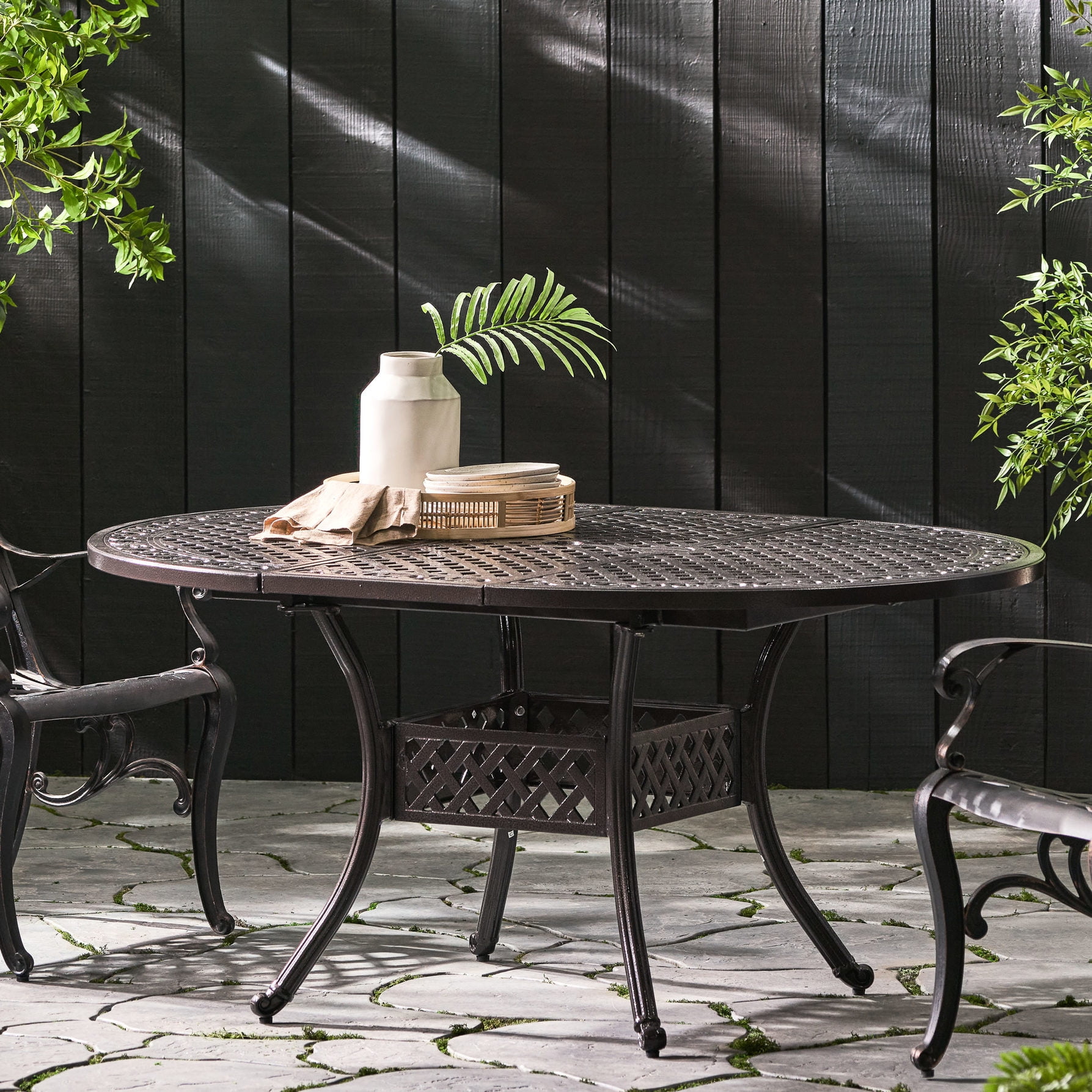 Scrollwork Edge - Expandable to Fit 6 - Backyard Gatherings - Rain ...