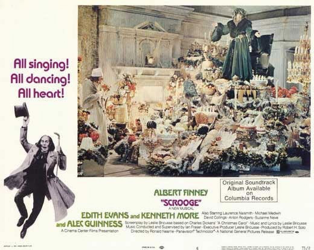 Scrooge - movie POSTER (Style F) (11" x 14") (1971) - Walmart.com