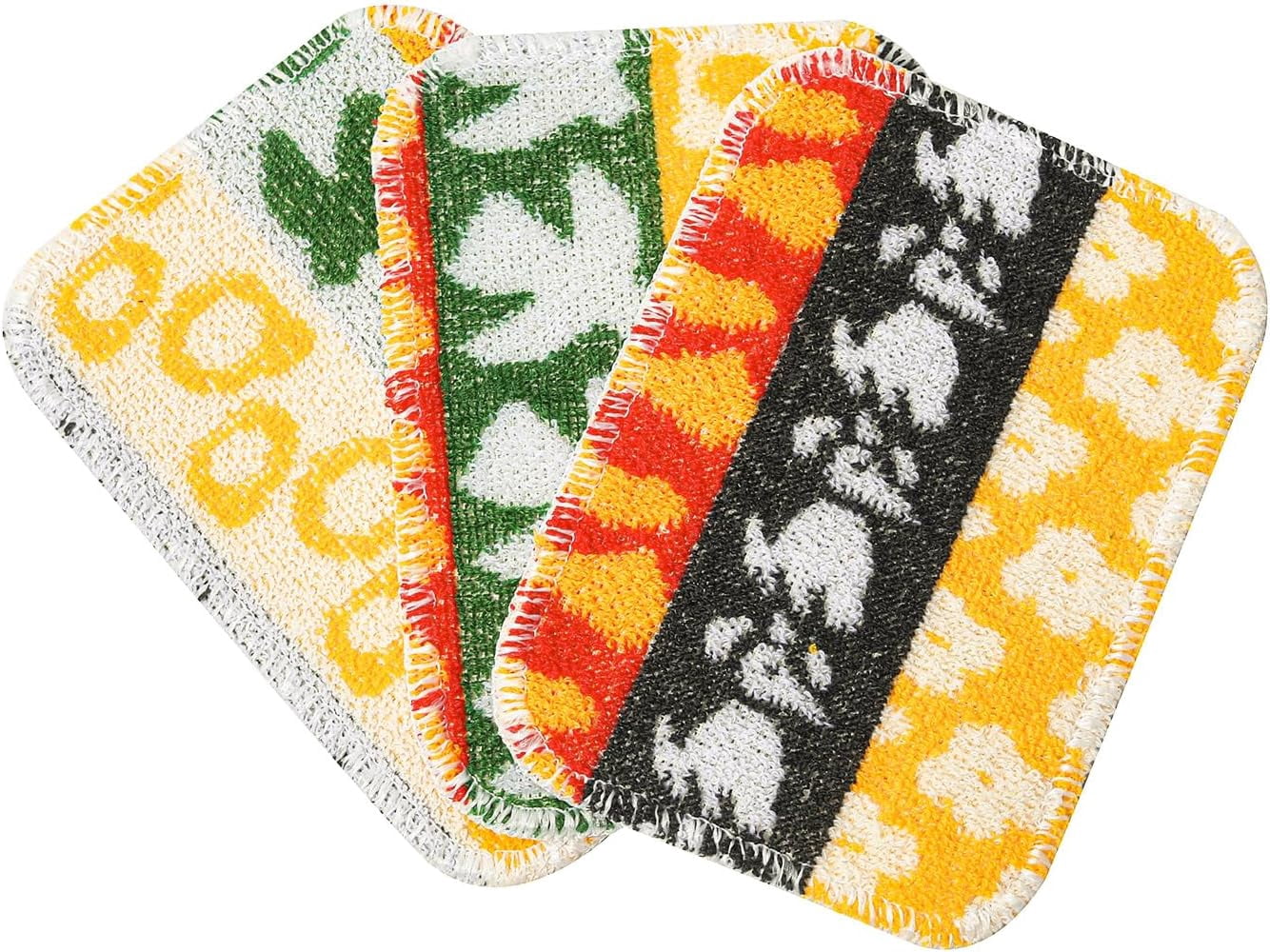 Scrub 3-Pack resusable, scouring pad, Non-Scratching Dish Scrubber for ...