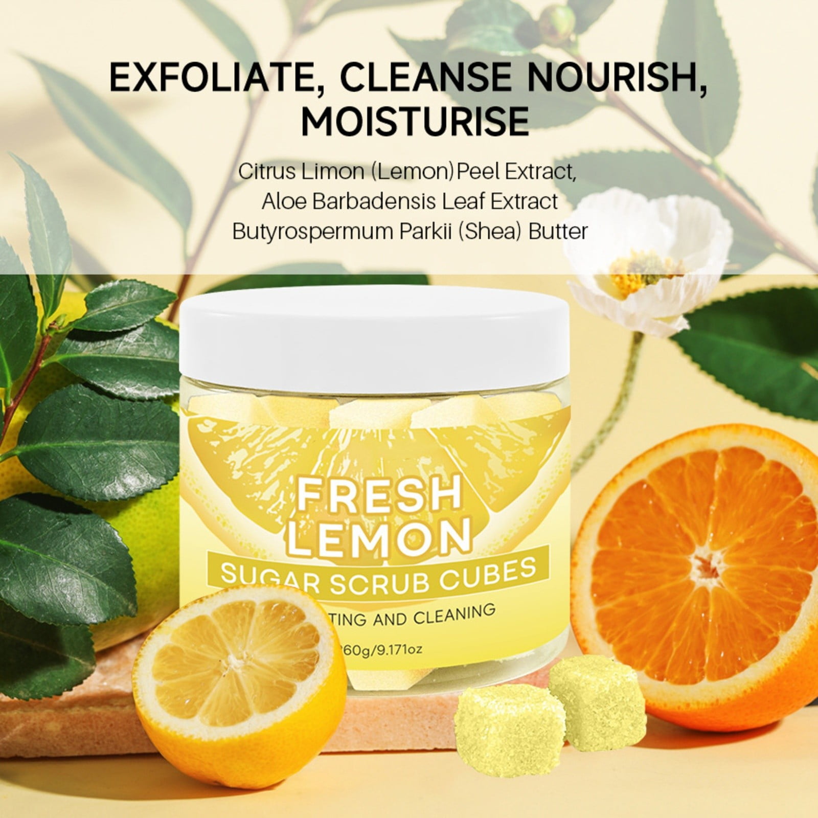 Scrub Body Cleansing Exfoliation Moisturizing Oil Control Fruit Scrub ...