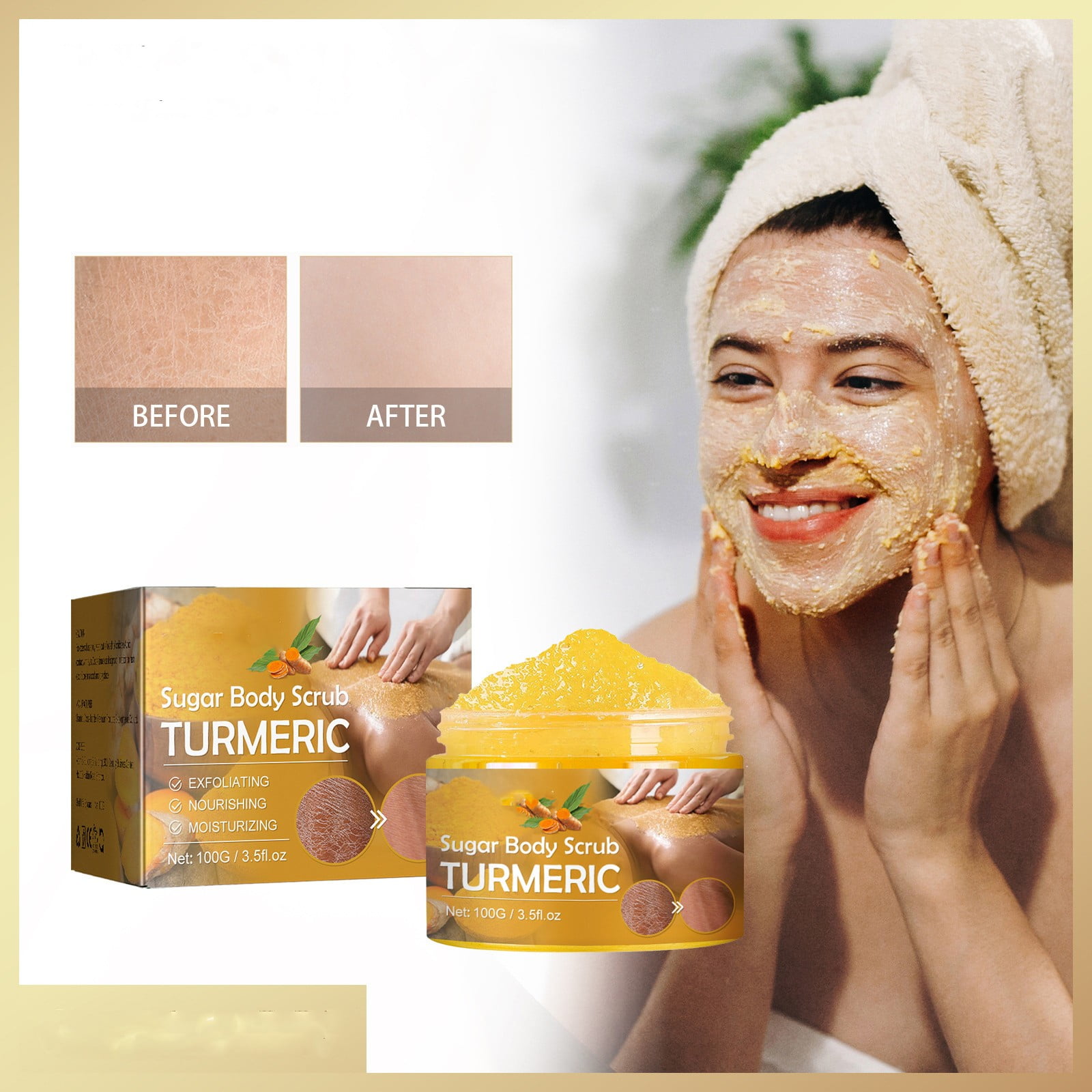 Scrub Body Scrub Exfoliation Sea For Dark Inner Thighs Bikni Underarms ...