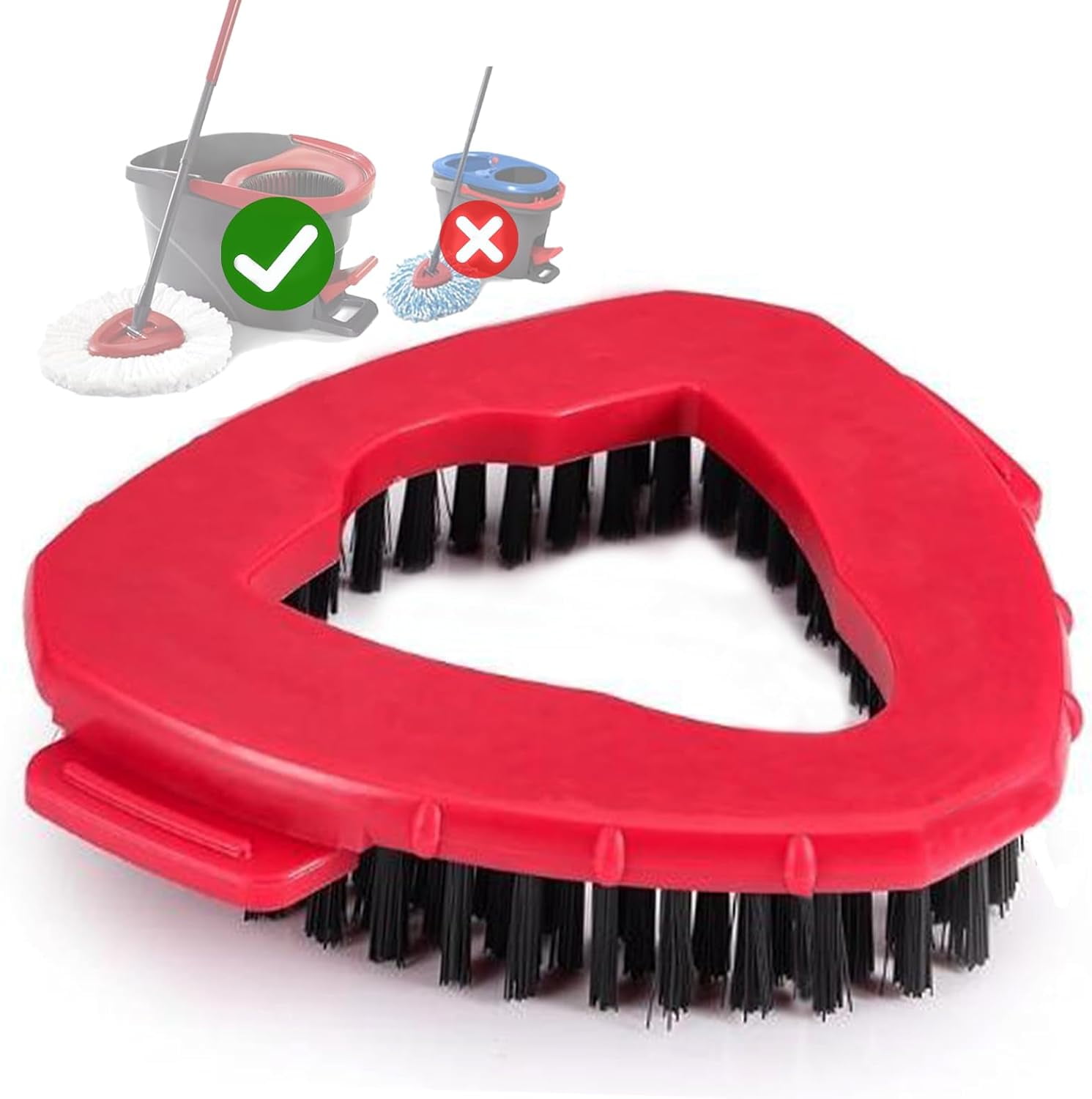 Scrub Brush Compatible with O-Cedar EasyWring Single Tank System, Scrub ...