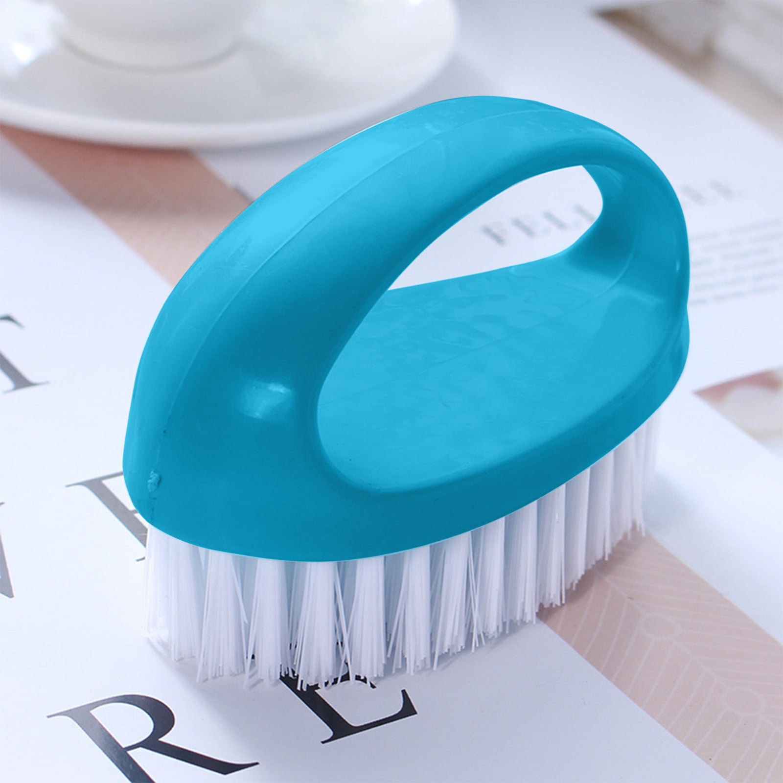 Scrub Brush For Cleaning Scrubbing Heavy Duty Stiff Nylon Bristles ...
