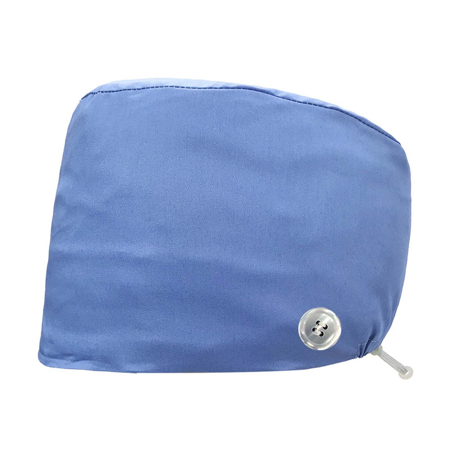 Scrub Cap Adjustable Tie Sweatband Scrub Caps Satin Lined Scrub Hats ...
