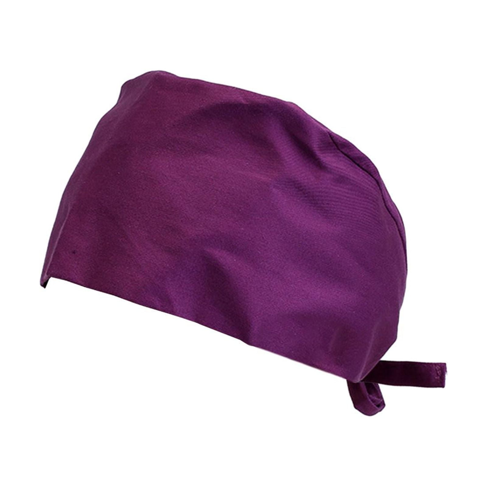 Scrub Cap Comfortable No Slip Lace up Nurses Cap for Massaging SPA ...