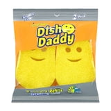 Scrub Daddy, Dish Wand Refill, 2 Count, Flex Texture Foam - Walmart.com