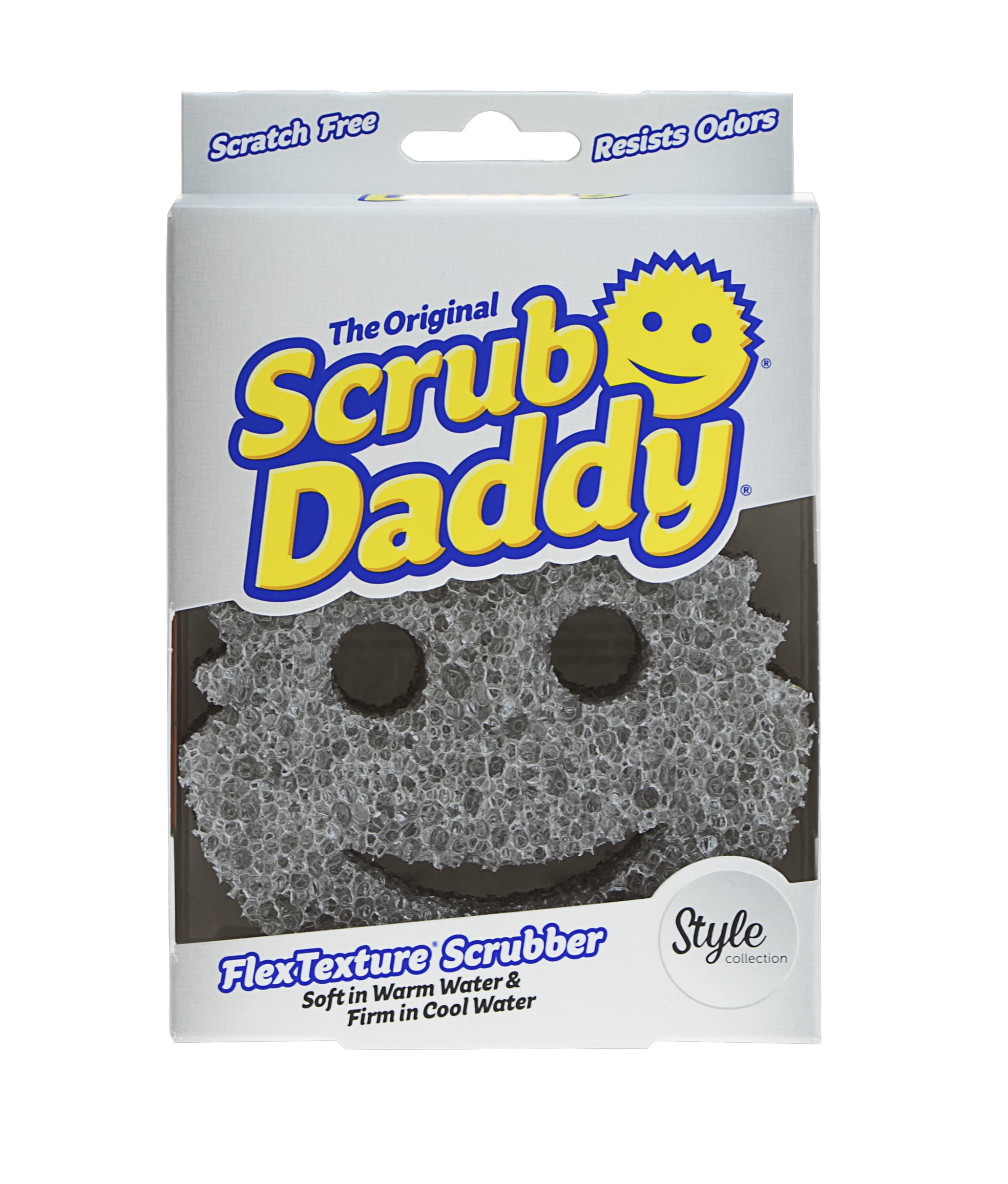 Scrub Daddy Non-Scratch Sponge Collection, Temperature-Responsive ...