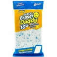 Scrub Daddy Kitchen Cleaning Scrubber - Eraser Daddy 10x Sheets, White ...