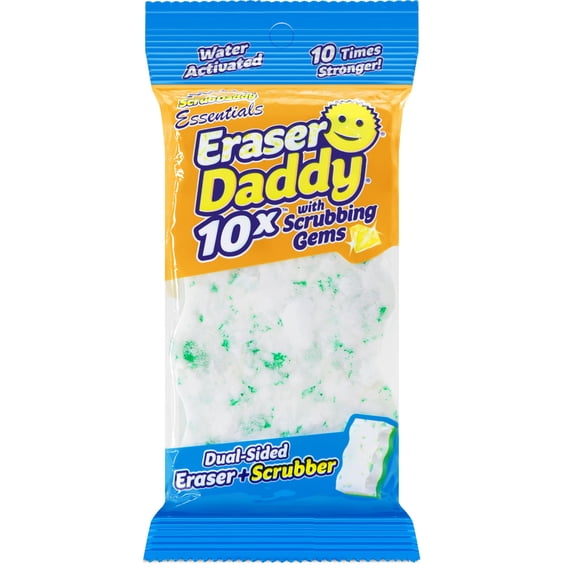 Scrub Daddy Heavy Duty Cleaning Sponge, Kitchen Scrubber, Eraser Daddy ...