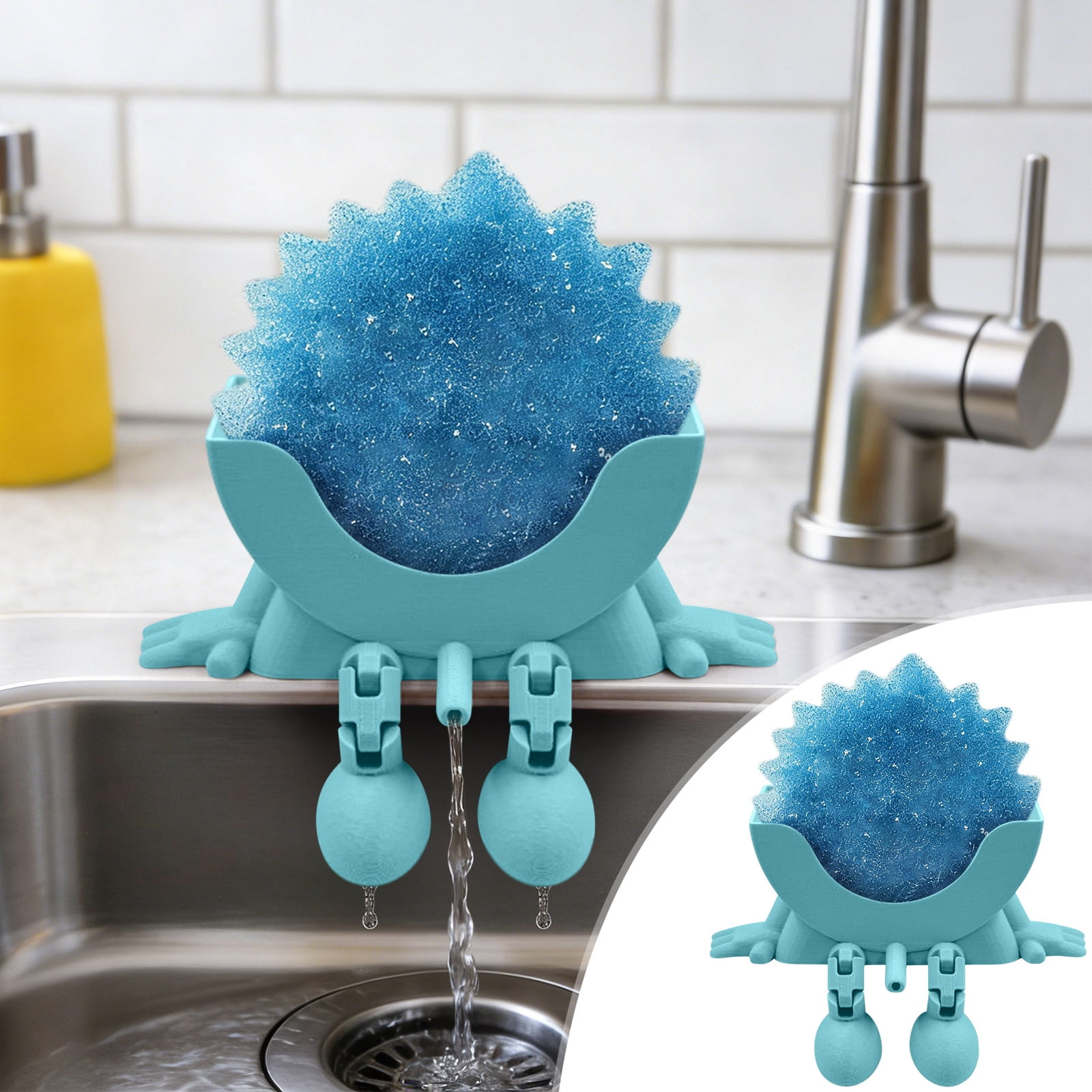 Scrub Daddy Holder For Sink, Cute Sponge Holder, Scrub Daddy Sink ...