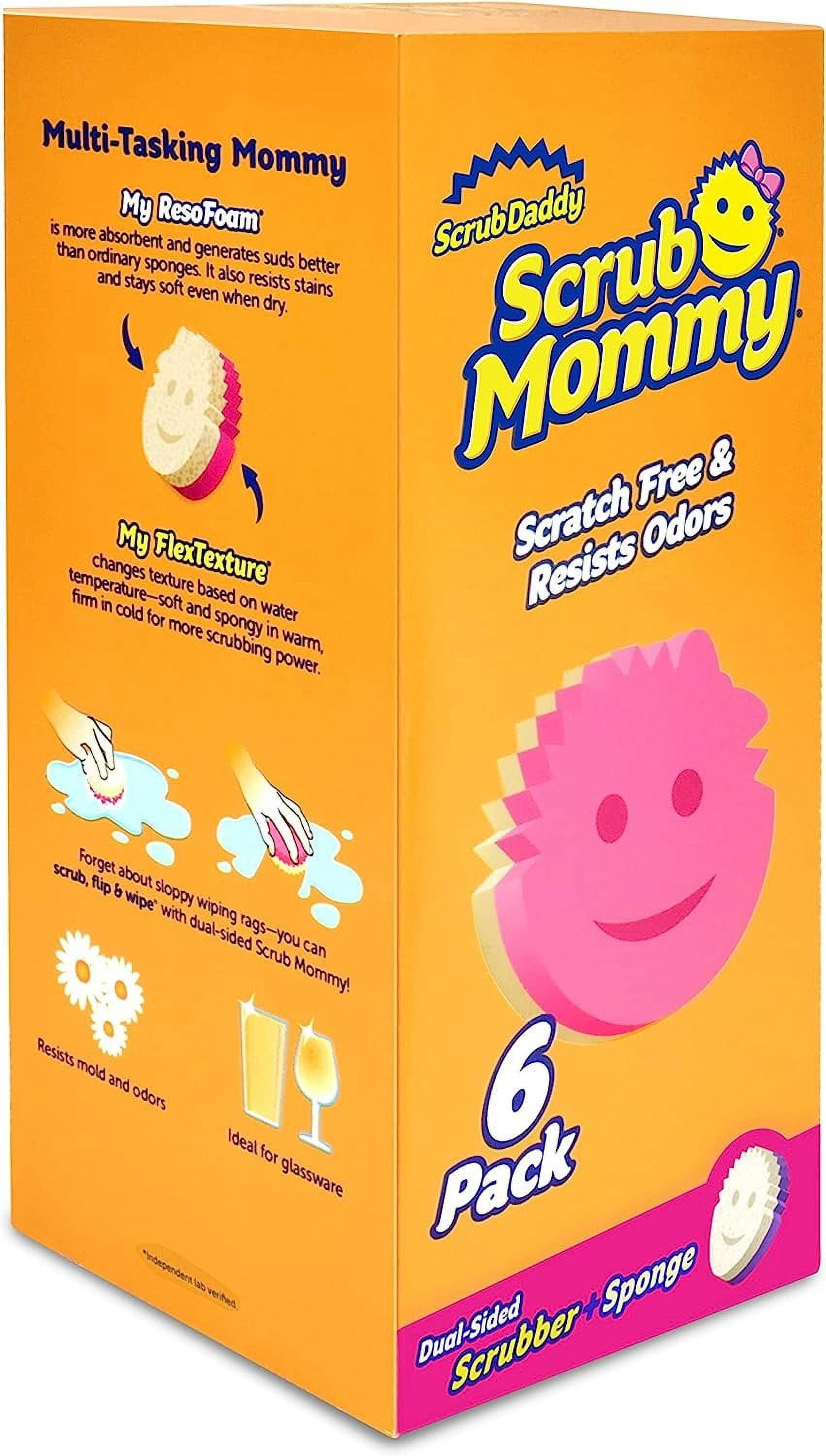 Scrub Daddy Scrub Mommy Variety Pack - Scratch-Free Multipurpose Dish ...