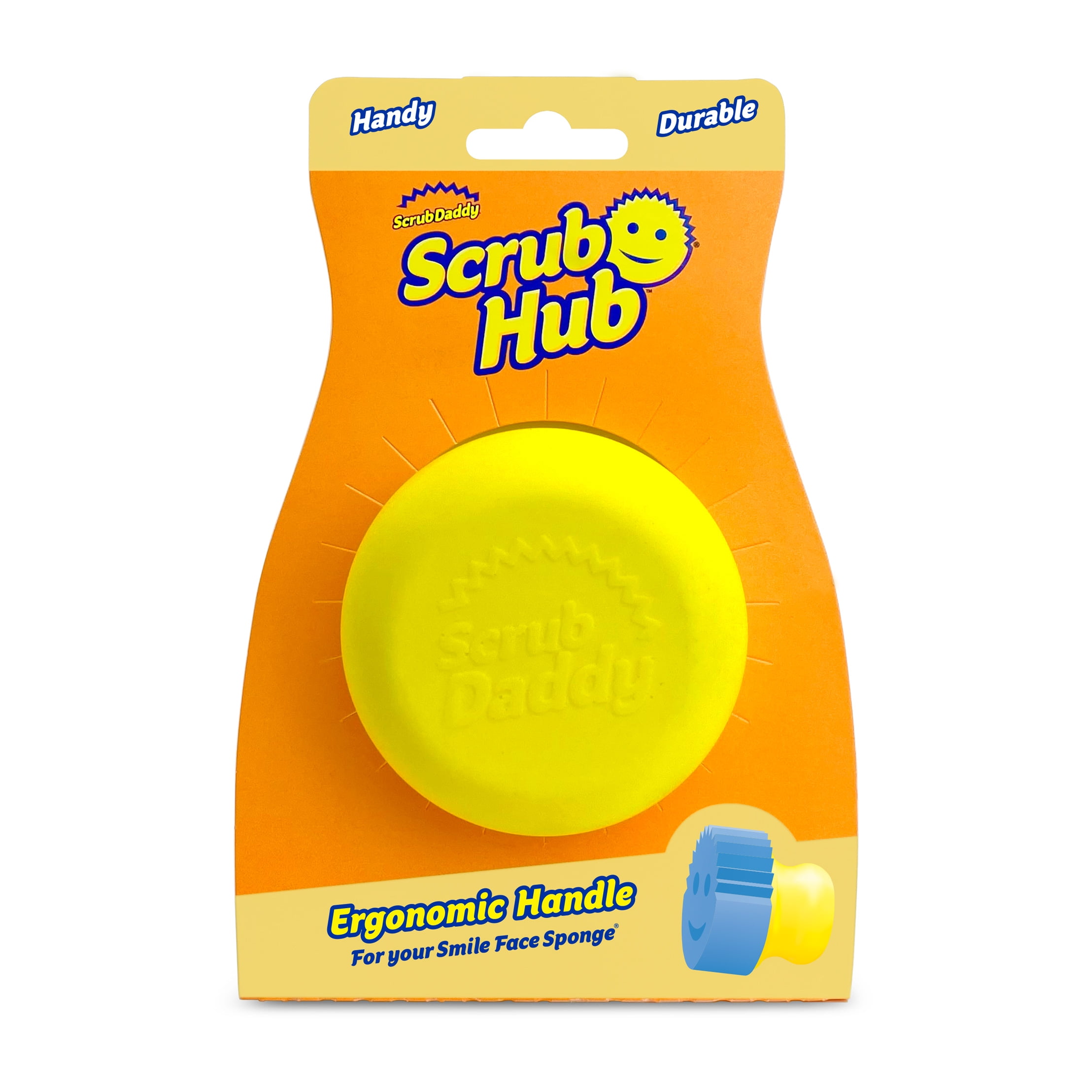 Scrub Daddy Scrub Hub Handheld Multipurpose Scrubber - Walmart.com