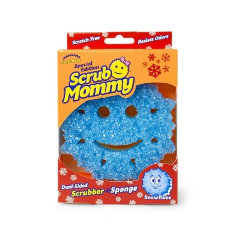 Scrub Daddy Special Edition Scrub Mommy Dual-Sided Scrubber + Sponge ...
