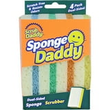 Scrub Daddy Kitchen Scouring Scrubbers, Dual-Sided Non-Scratch Sponge ...