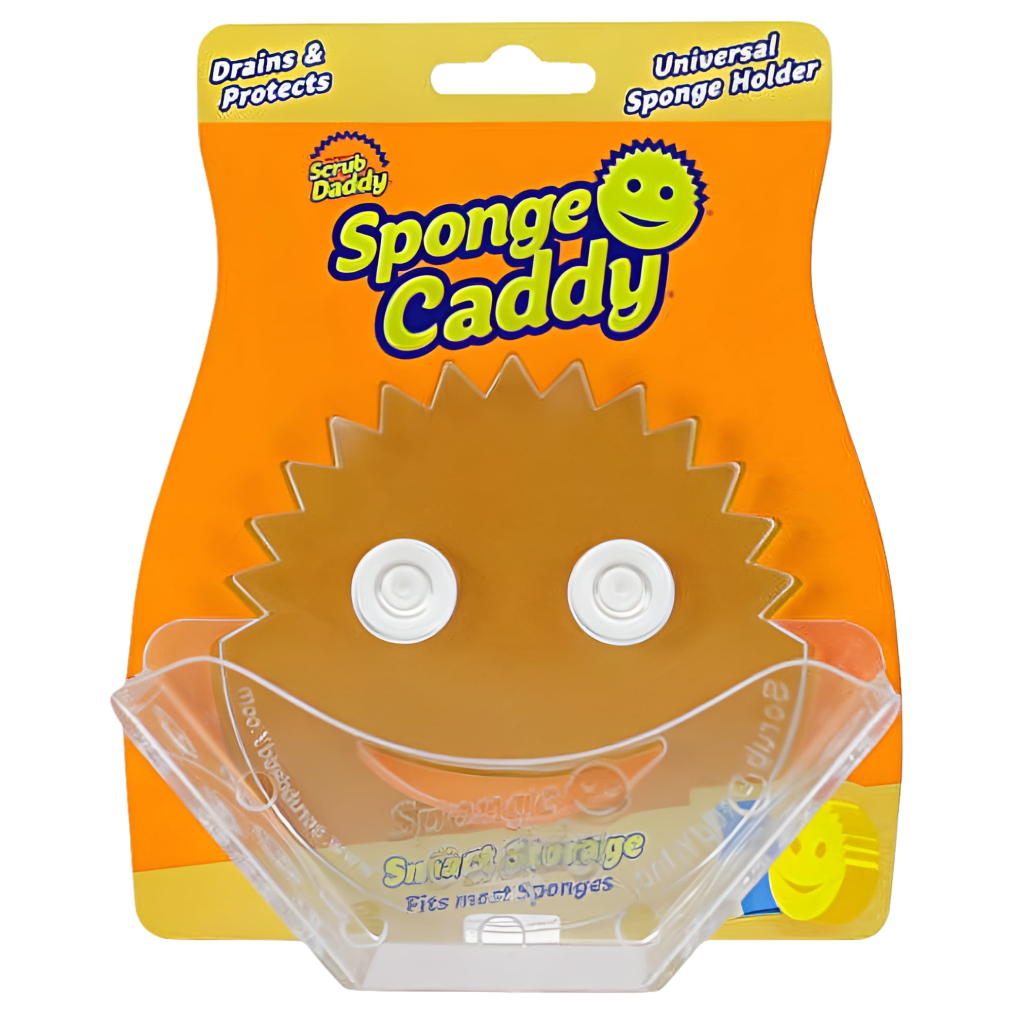 Scrub Daddy Sponge Caddy - Kitchen Sink Organizer, Self-Draining Holder ...