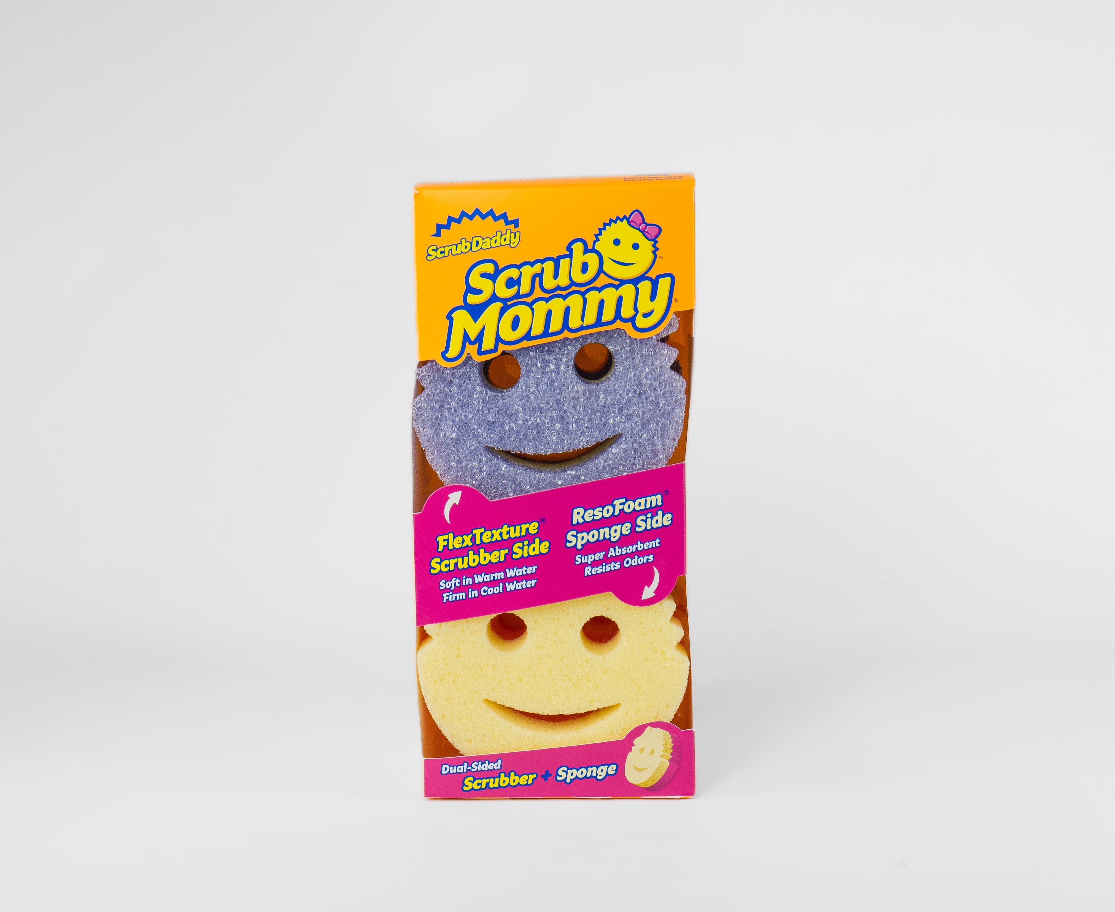 Scrub Daddy’s Scrub Mommy Colors - Non-Scratch Dish Scrubber Cleaning ...