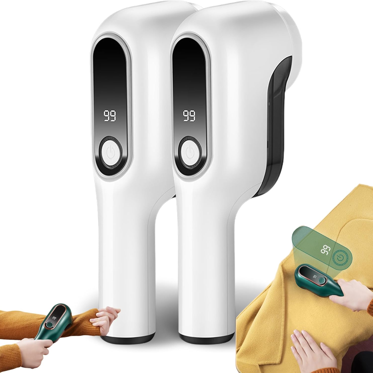 Scrub Easy Lint Remover, Scrub Easy Rechargeable Lint and Fabric Dust ...