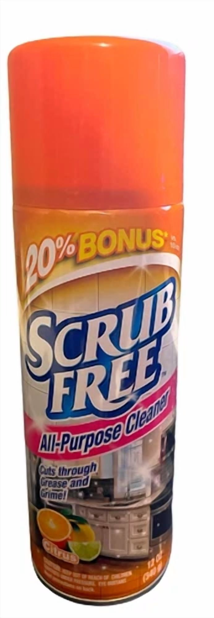 Scrub Free All Purpose Cleaner Cuts Through Grease And Grime Citrus ...
