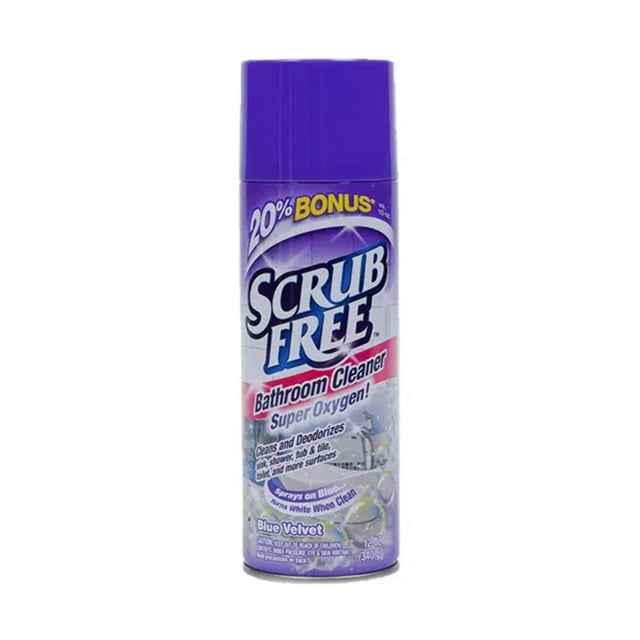 Scrub Free Bathroom Cleaner 12 oz - Case - 8 Units - Walmart.com