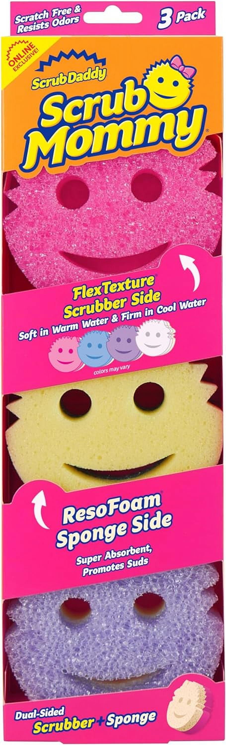 Scrub Mommy Sponges - Dish Scrubber + Non-Scratch Cleaning Kitchen ...
