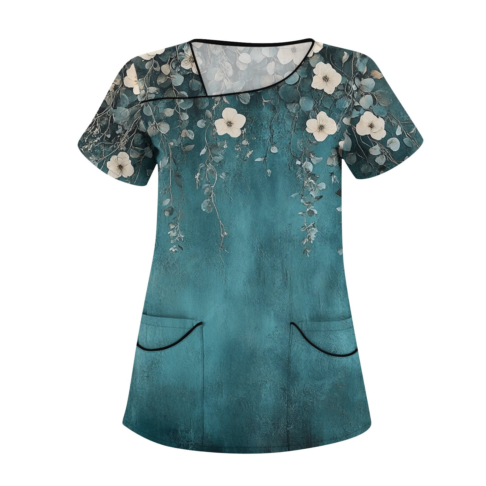 Scrub Sets For Woman, Scrubs Women Set Printed Fun Pattern Women'S Tops ...