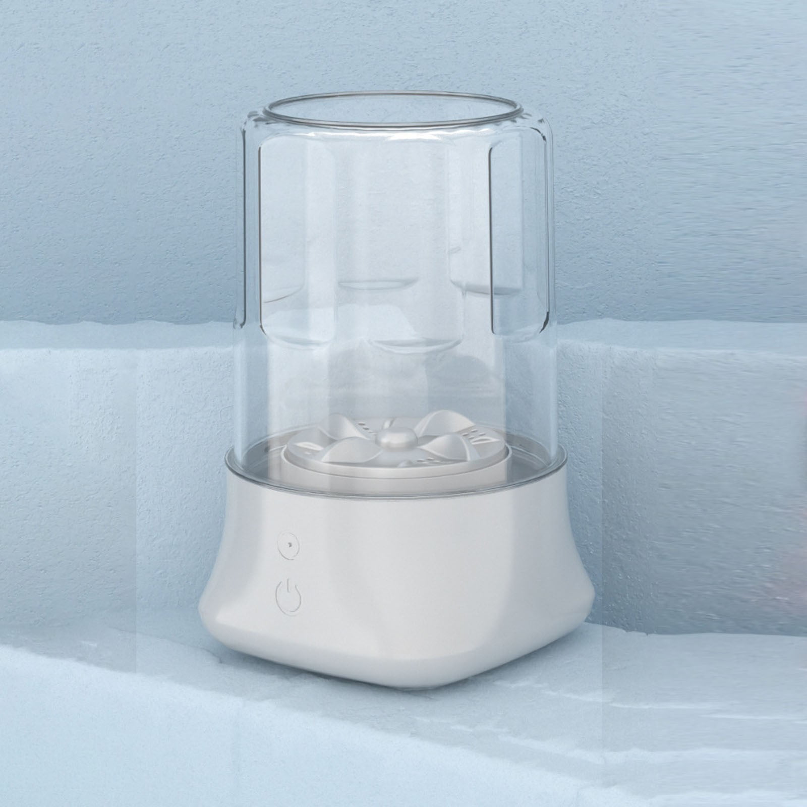 No Scrub Shower Brush to Clean Shower Doors Portable Washing Machine ...