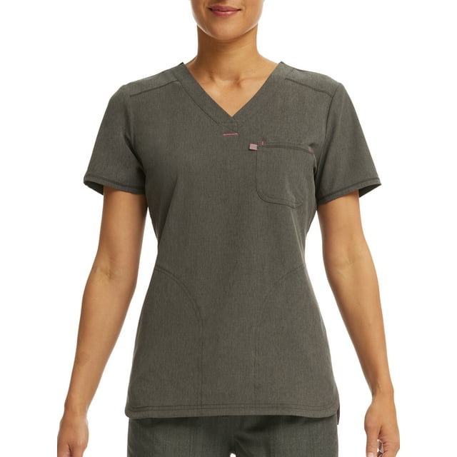 Scrub Star Women's Henley Top - Walmart.com