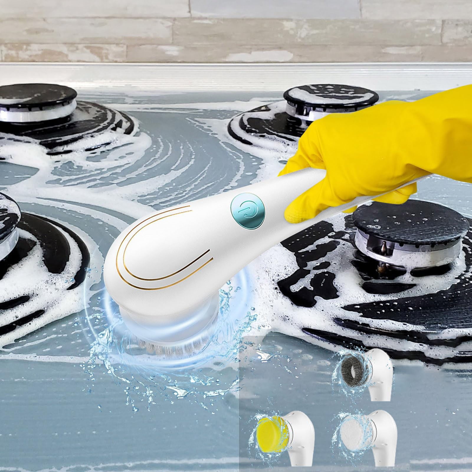 Scrub Tools for Cleaning Electric Cleaning Brush Multifunctional ...