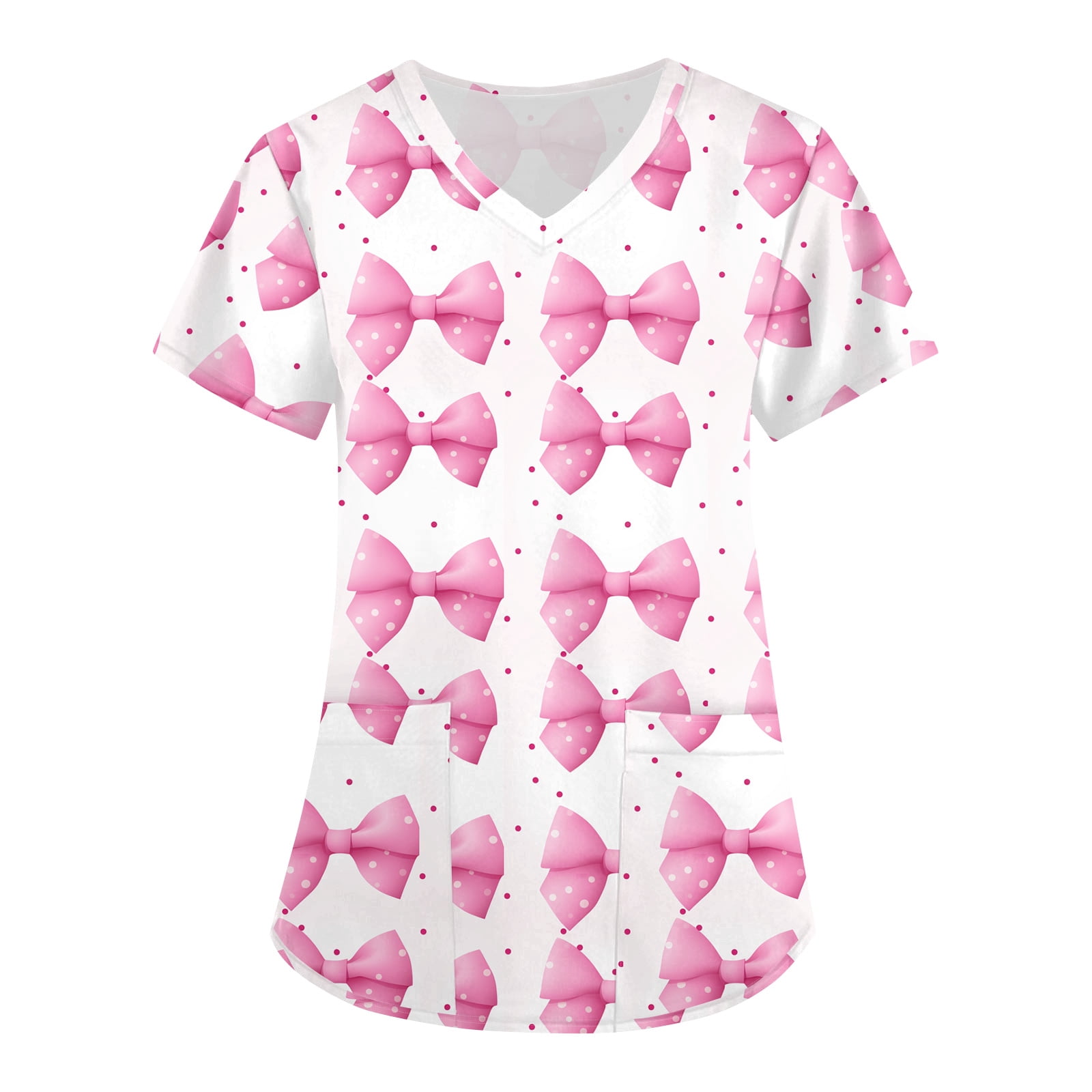 Scrub Tops, Durable Healthcare Uniform Tops 2025 Nursing Graduation ...