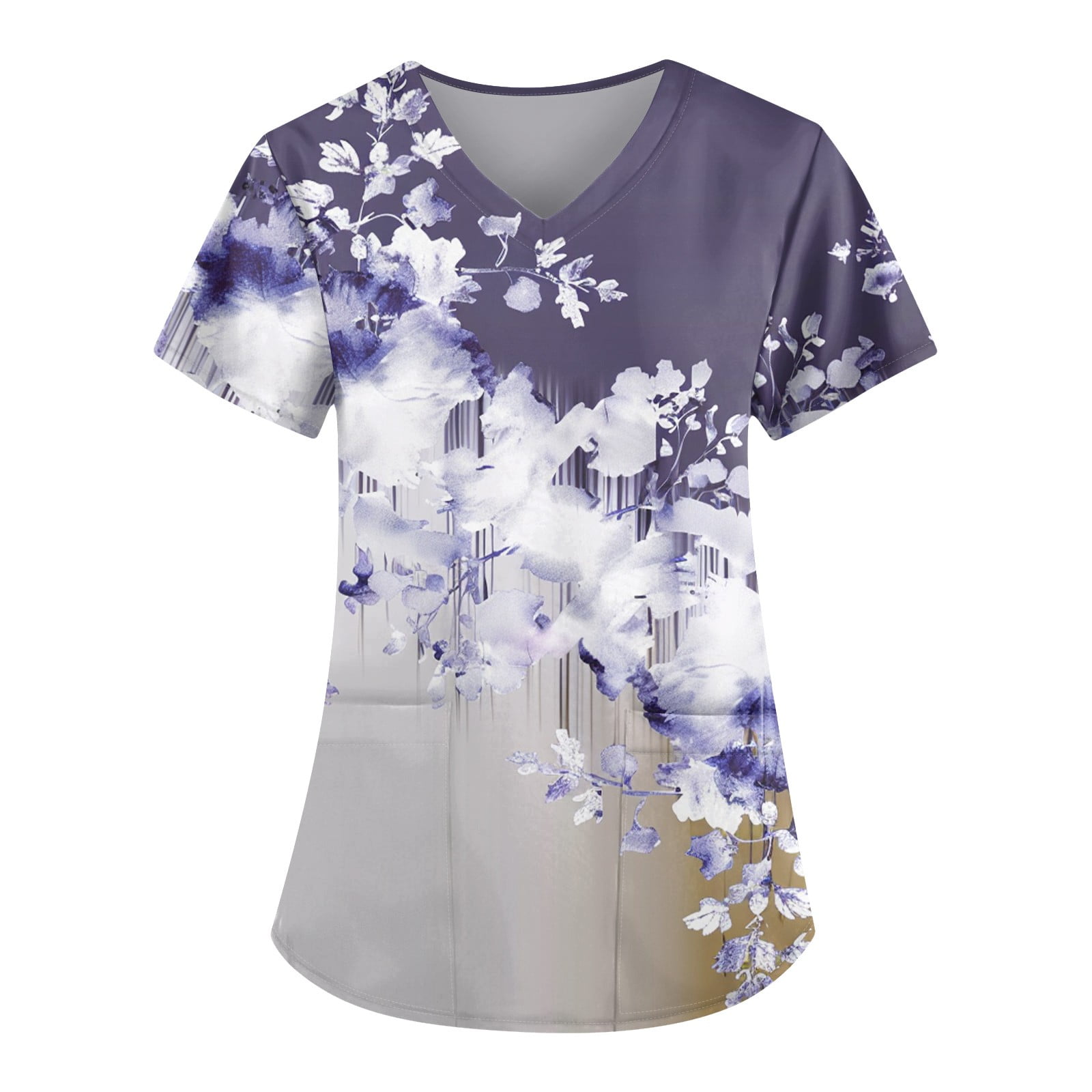 Scrub Tops Women Stretchy Plus Size Scrub Tops Women Scrub Tops ...