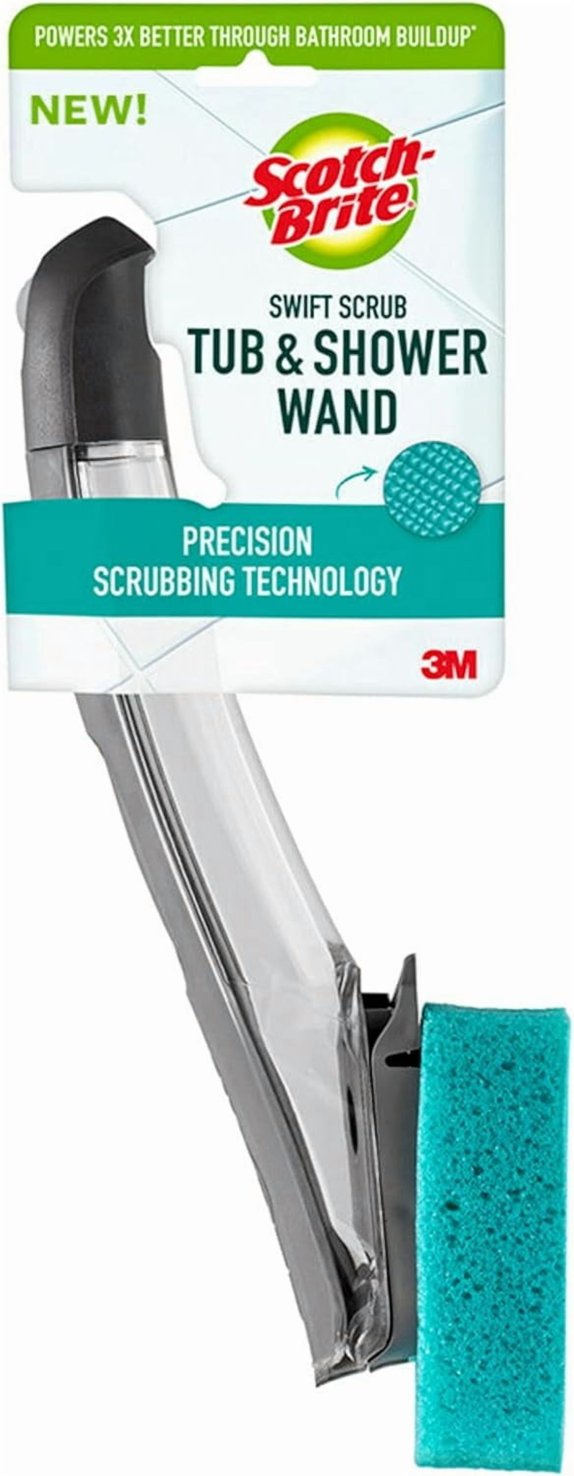 Scrub Tub & Shower Wand, Ideal for Bathroom Buildup, Glass Door, Shower ...