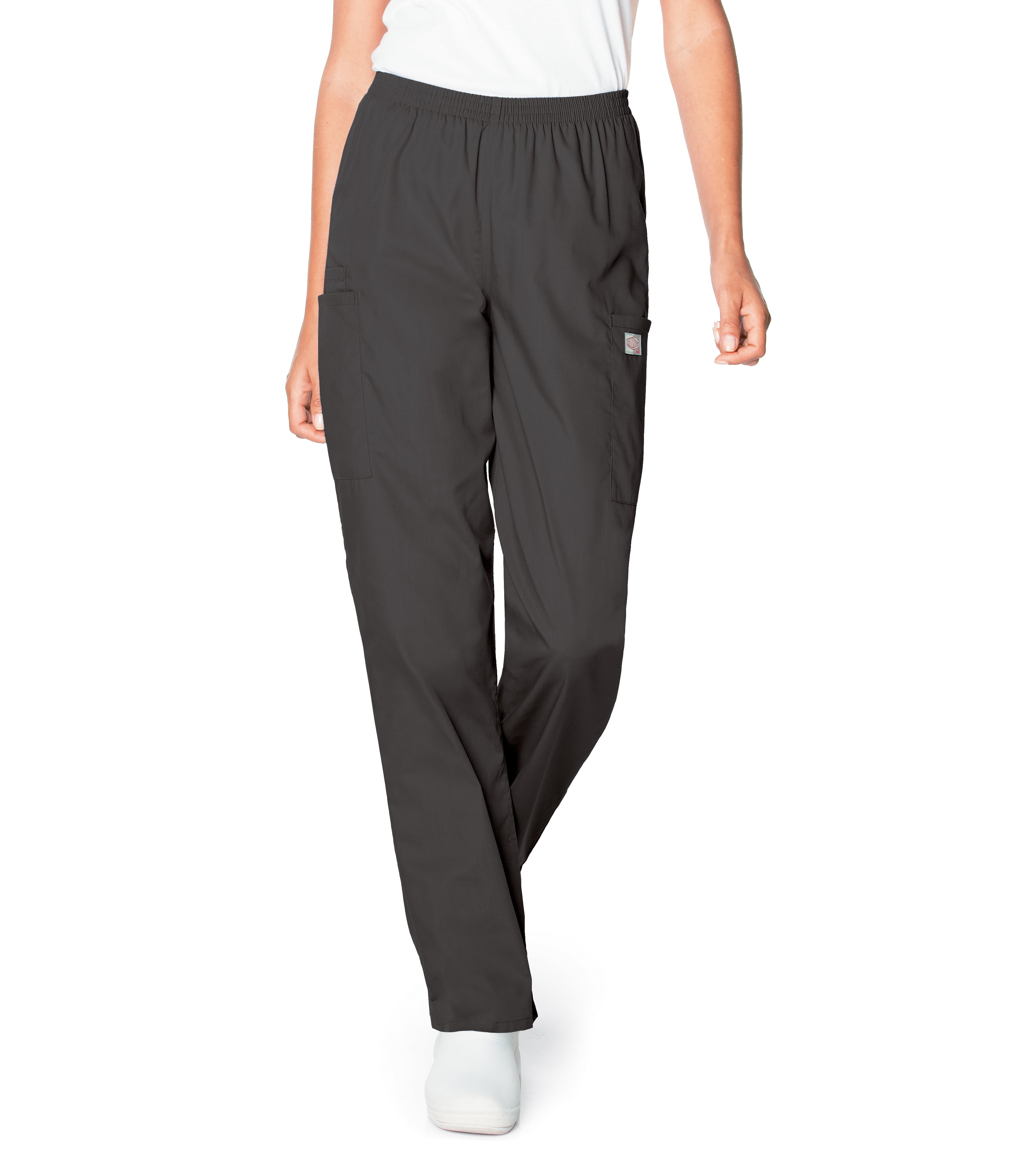 ScrubZone by Landau Women's Elastic Waist Cargo Scrub Pants, Style ...
