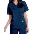 ScrubZone by Landau Women's Plus V-Neck Scrub Top, Style 70221 ...