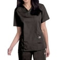 ScrubZone by Landau Women's V-Neck Scrub Top, Style 70221 - Walmart.com