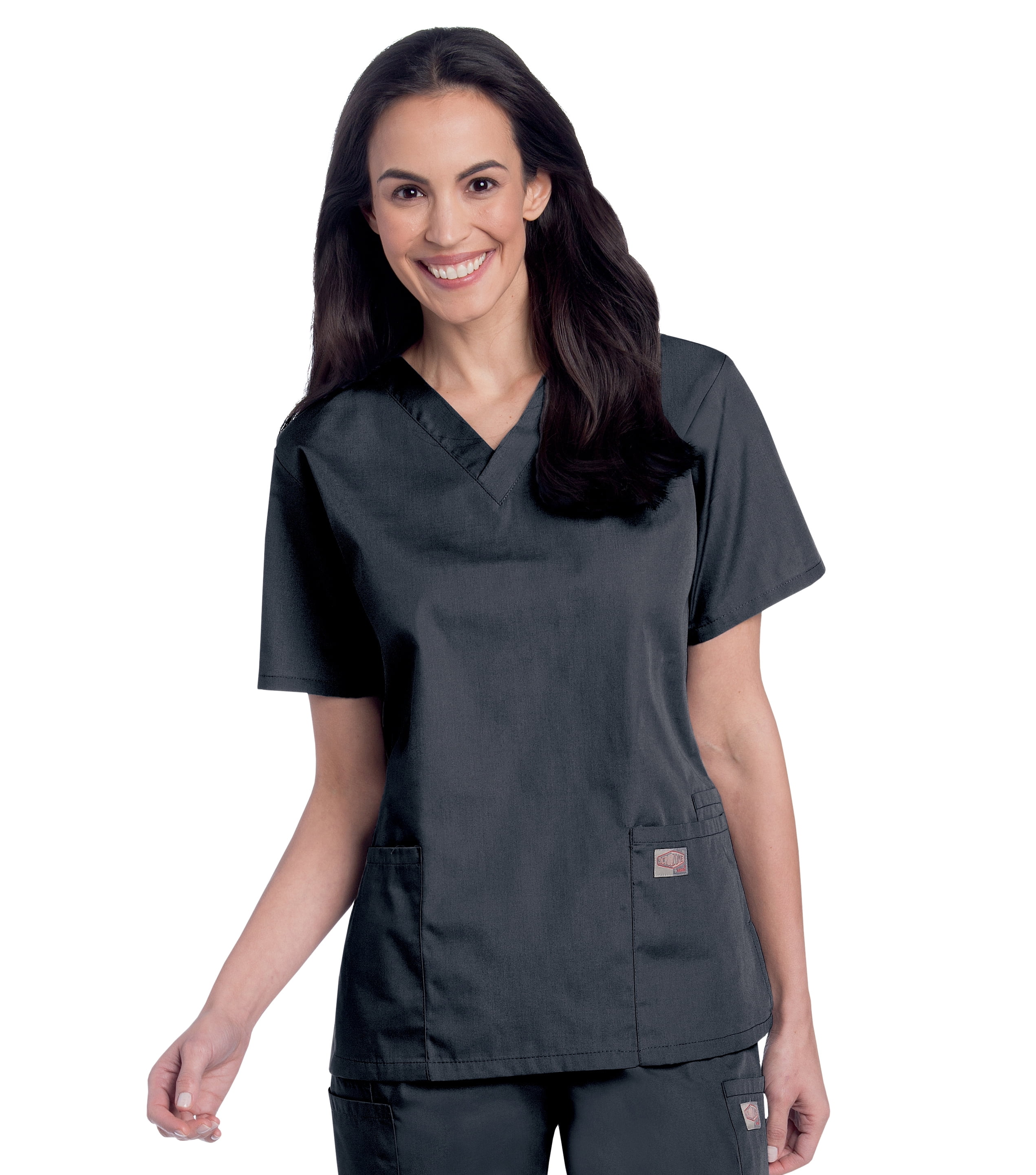 ScrubZone by Landau Women's V-Neck Scrub Top, Style 70221 - Walmart.com