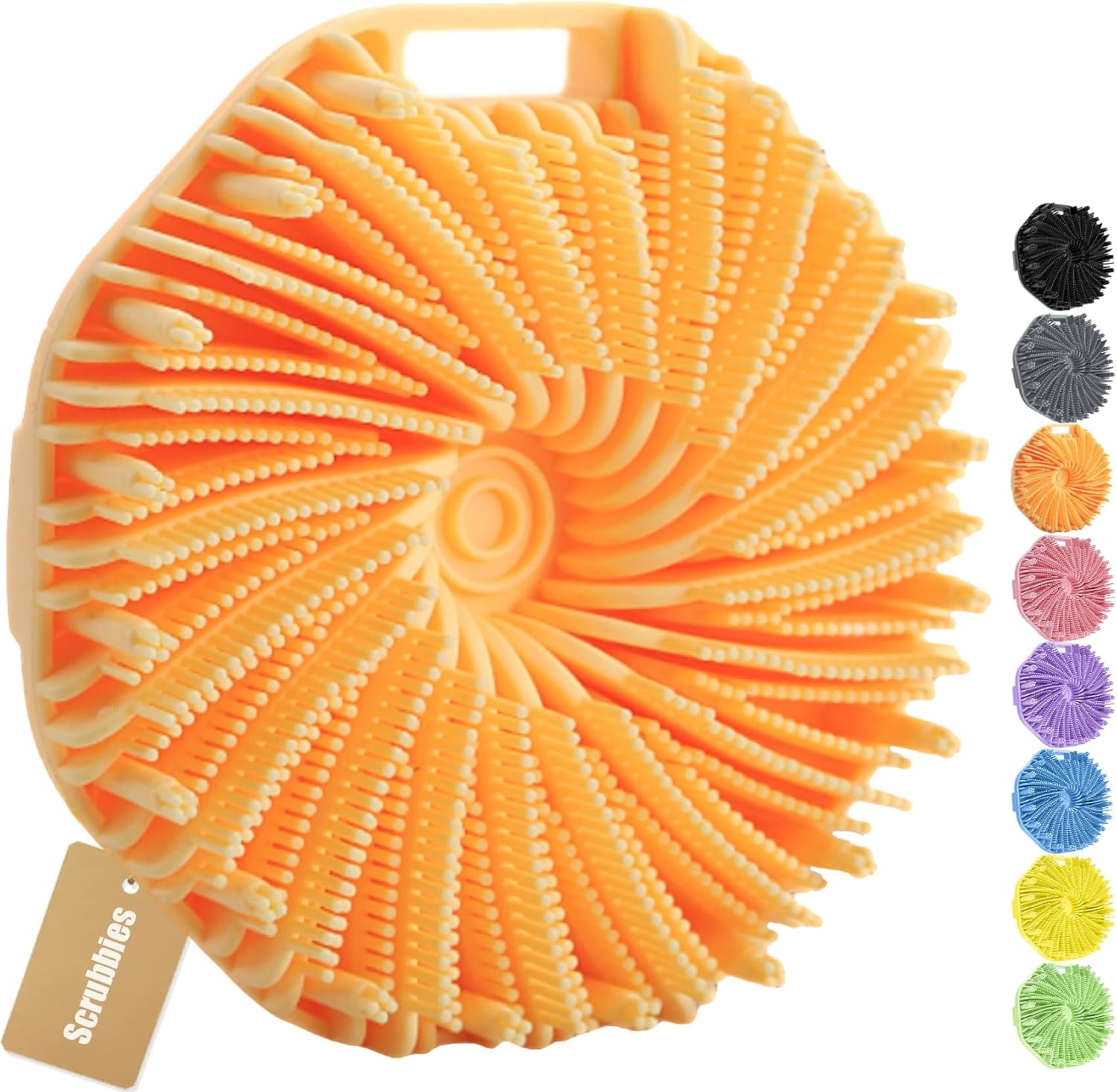 Scrubbies - Scrubbies The Sud Bud,Silicone Body Scrubber, Exfoliating ...