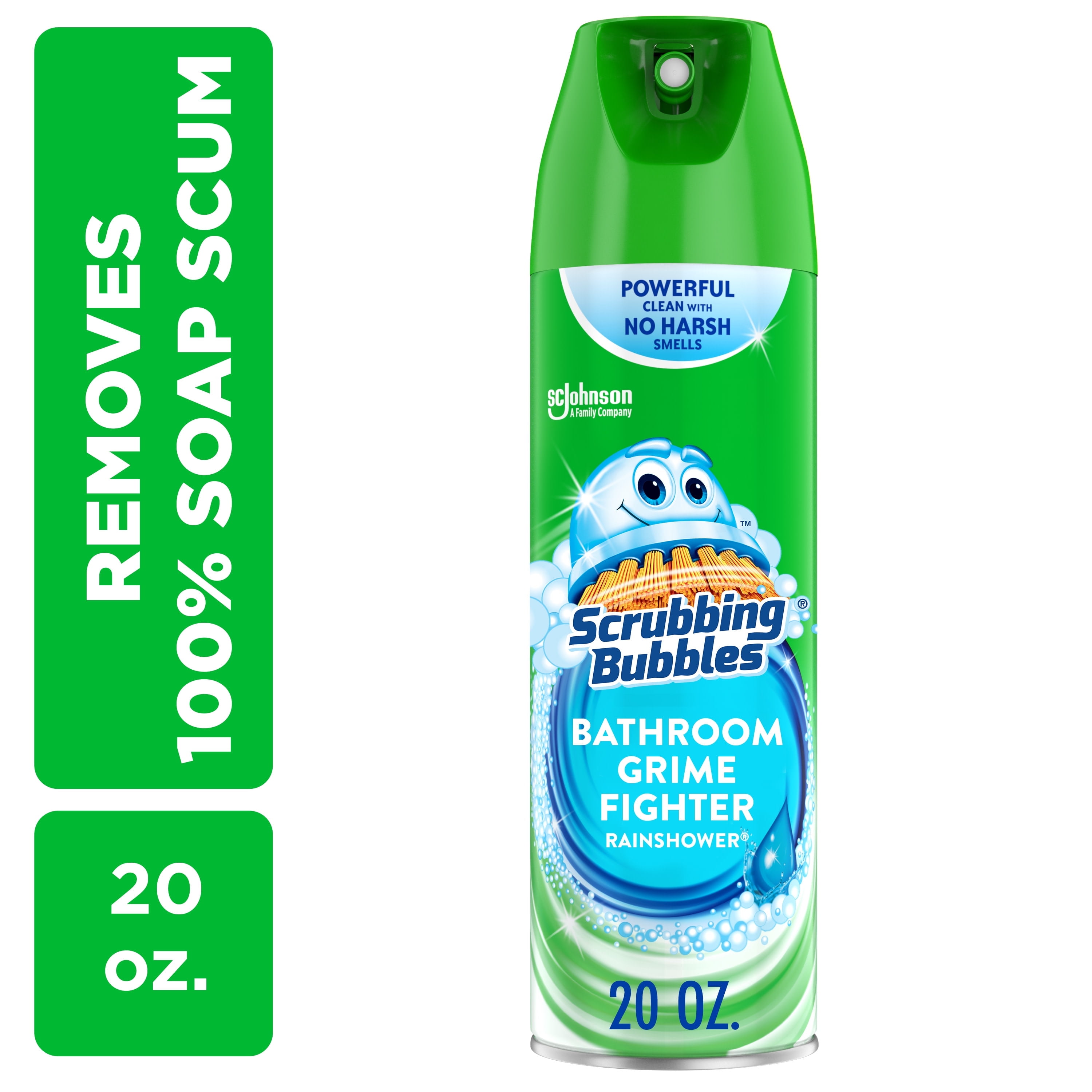 Scrubbing Bubbles Multi-Surface Spray, Bathroom Grime Fighter ...