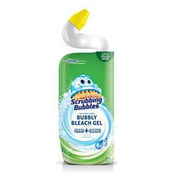 Scrubbing Bubbles Bubbly Bleach Gel Toilet Bowl Cleaner (Pack of 14 ...